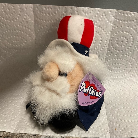 Puffkins | Toys | Uncle Sam Vintage Collectible Puffkins Plush 202 ...